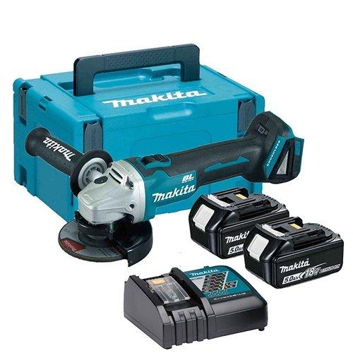 Makita Cordless Angle Grinder Machine 4.5 inch, Brushless Motor, 18V ...
