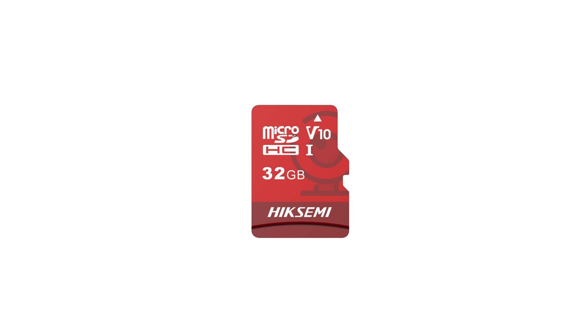 HIKSEMI Neo Plus 32GB Memory Card, Up To 95MB/s Read, Up To 25MB/s Write, V10, Red - eXtra