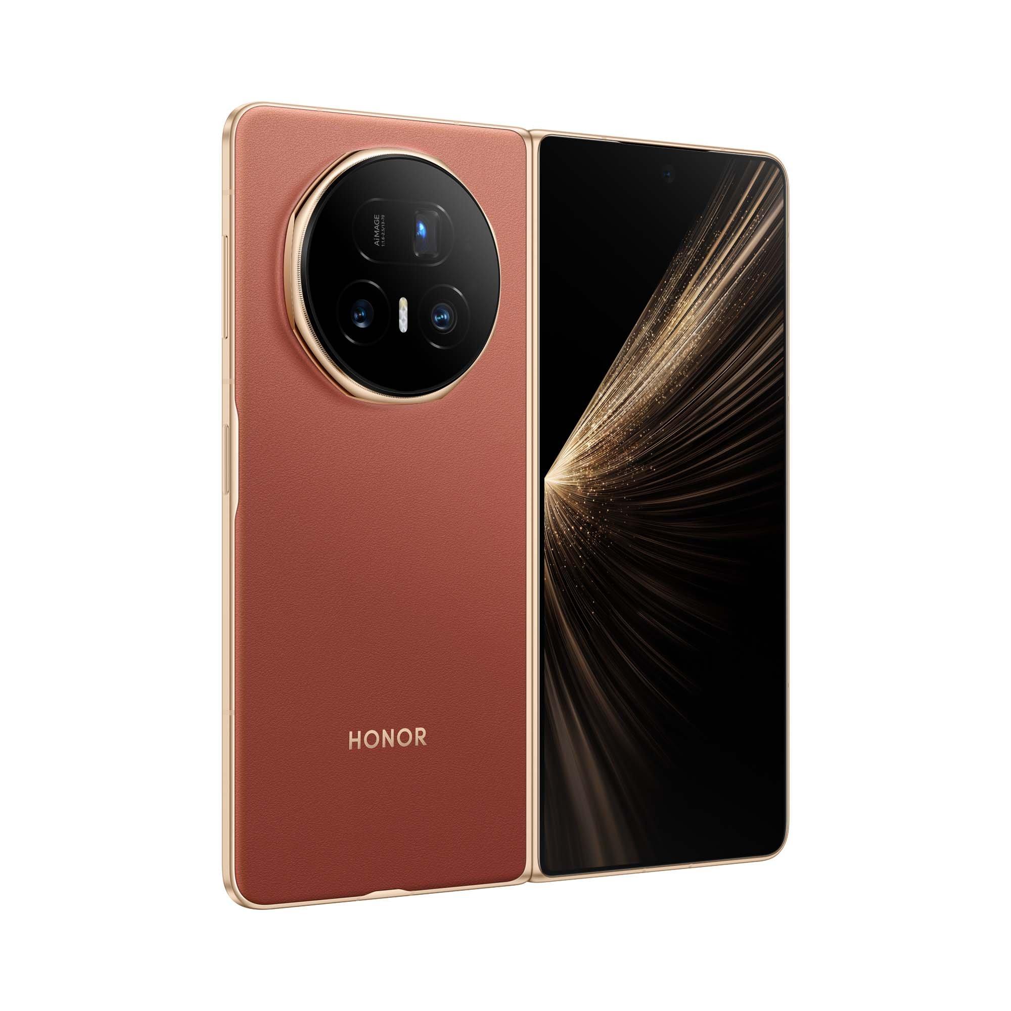Honor Magic V5 Fold, 5G, 512 GB, Reddish Brown - eXtra