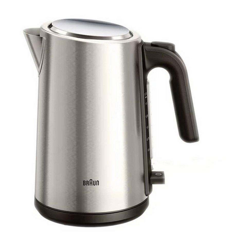 BRAUN, Kettle, 1.7L, 2200W, Stainless Steel - eXtra Bahrain