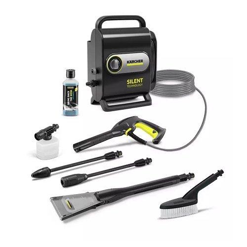 KARCHER K Silent Anniversary Edition, Pressure Washer, 130 Bar, Black ...
