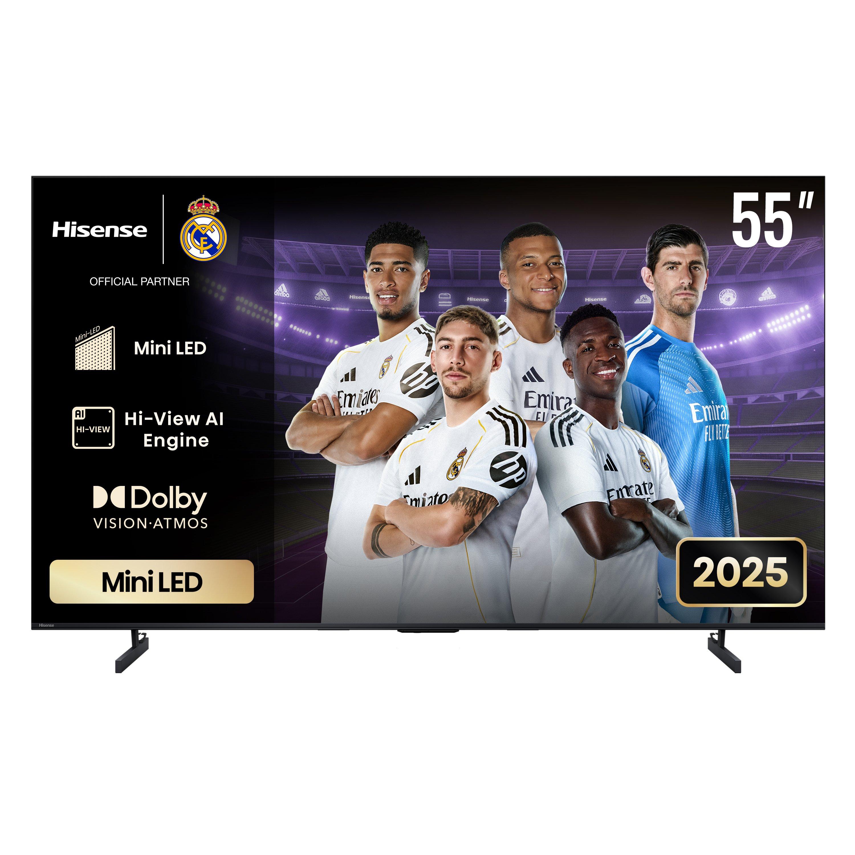 HISENSE, 55 inch, Mini LED 4K Smart TV, 60Hz - eXtra