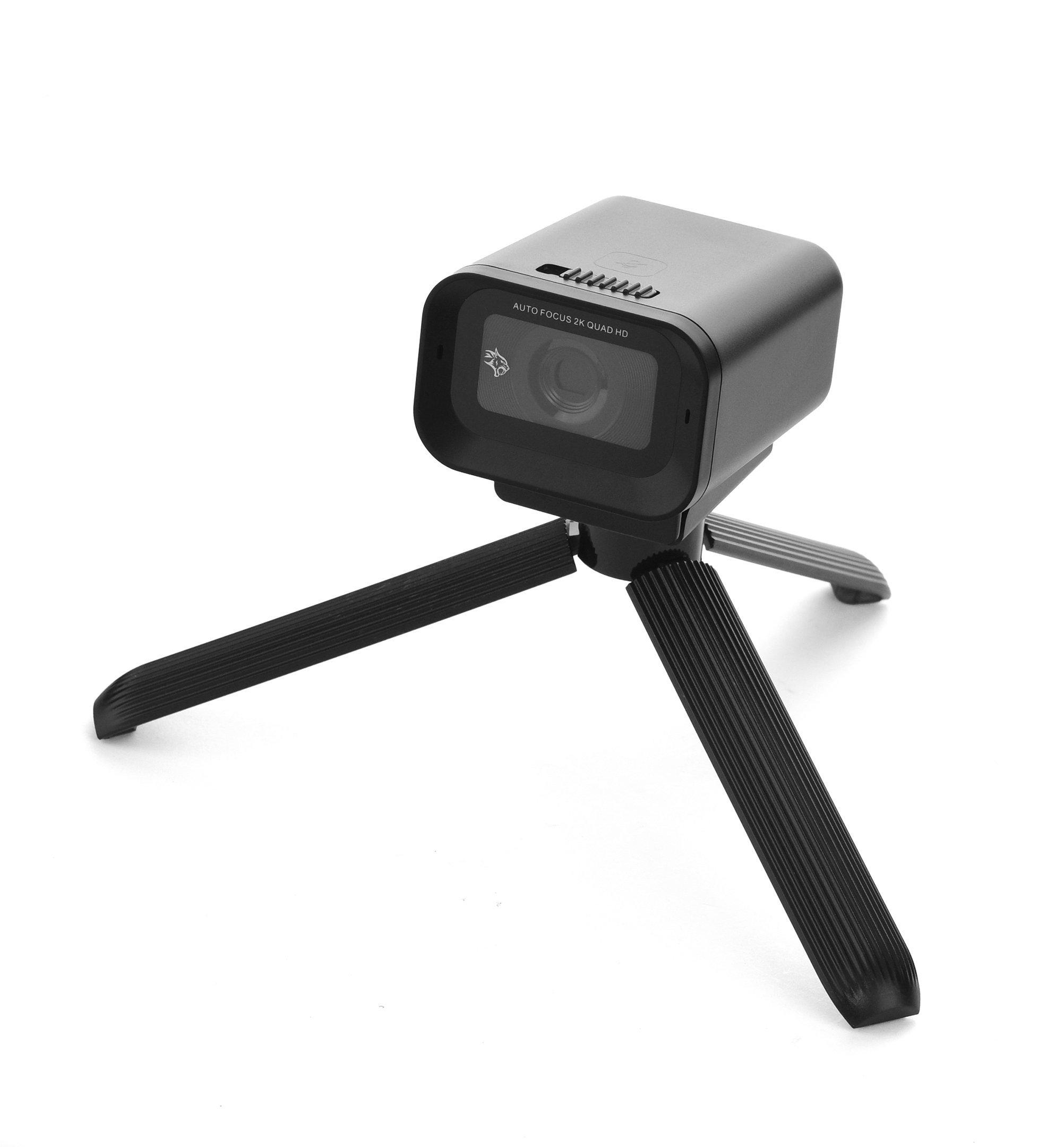 PORODO, GAMING 2K, Auto Focus, Web Cam With Built in MIC and Tripod ...