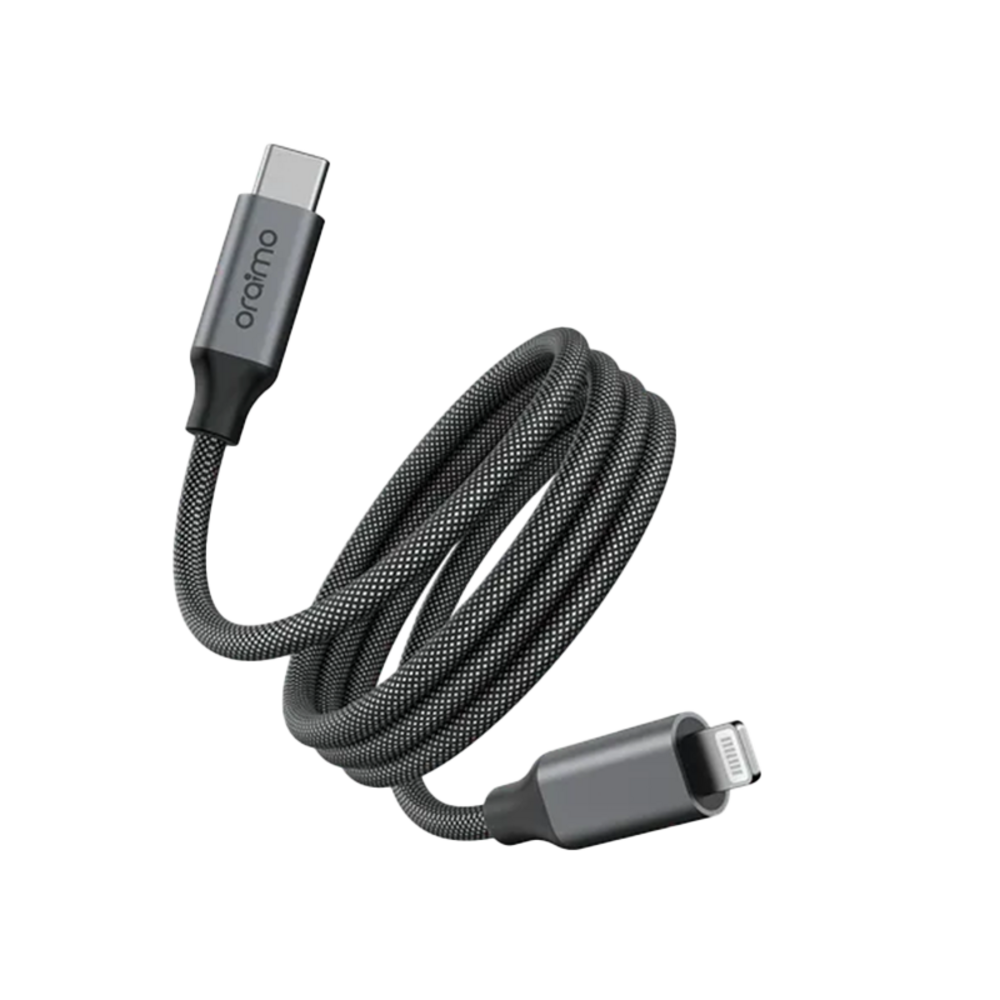 ORAIMO MagCable 1M 20W Type-C to Lightning Data Cable Black - eXtra