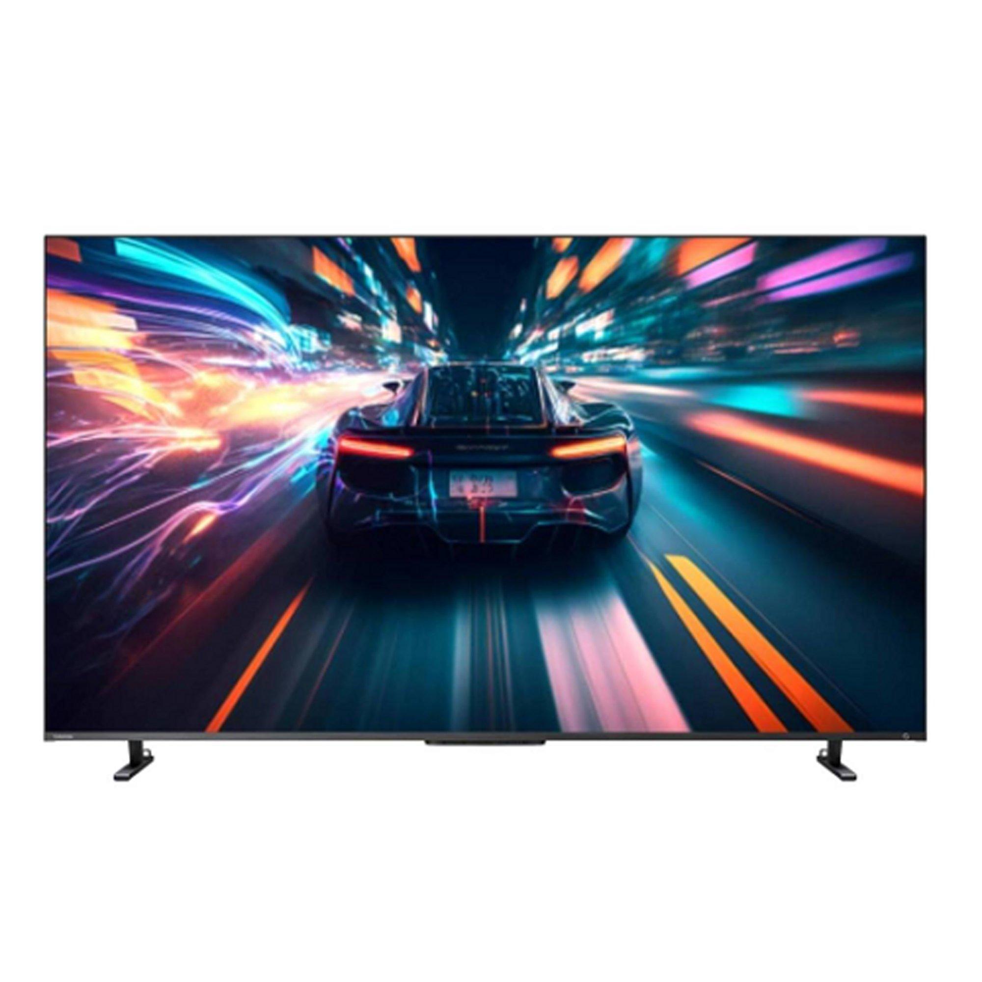 TOSHIBA, 100 Inch, UHD QLED 4K Smart TV, Dolby Vision, 144Hz, Black ...