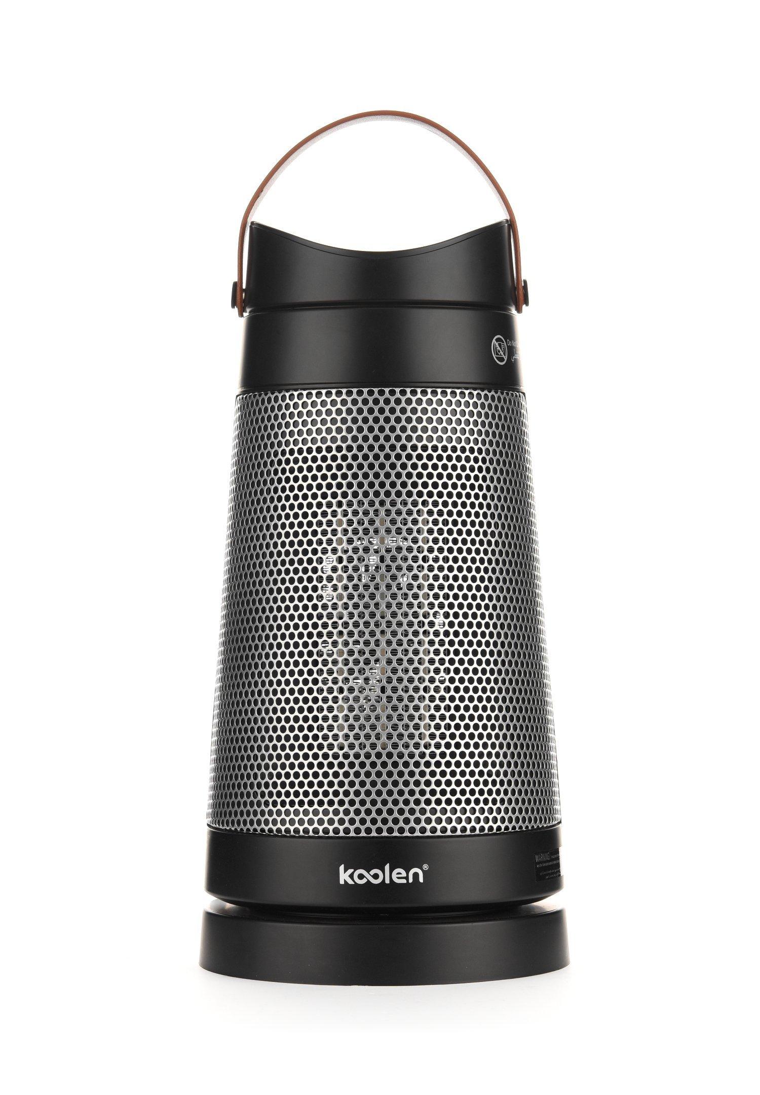 Koolen, PTC Fan Heater with Handle, 1500W, Black - eXtra