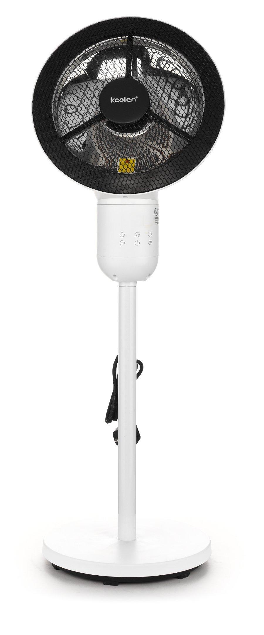 Koolen, Quartz Heater, 800W, White - eXtra