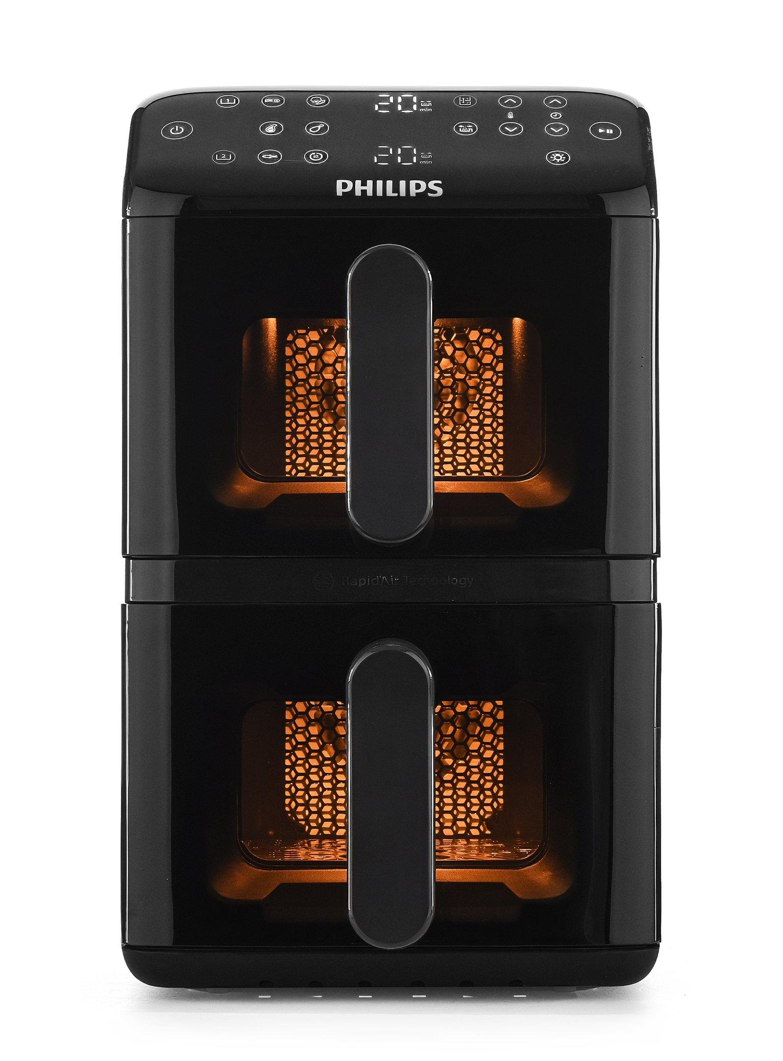 Philips 4000 Series , Airfryer, Stacked Dual Basket - eXtra