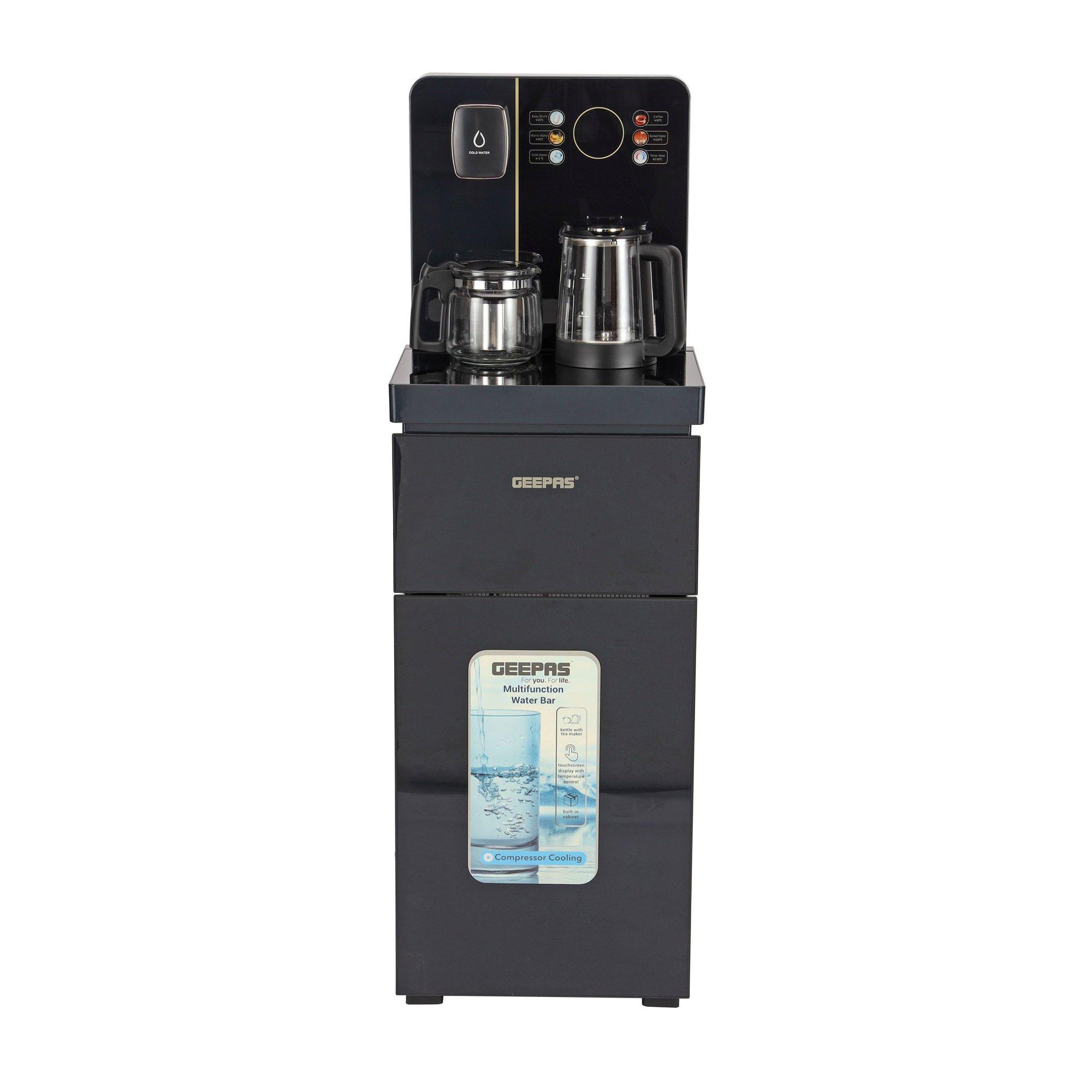 Geepas, Multifunctional Water Dispenser, Hot,Cold, Grey - eXtra Bahrain