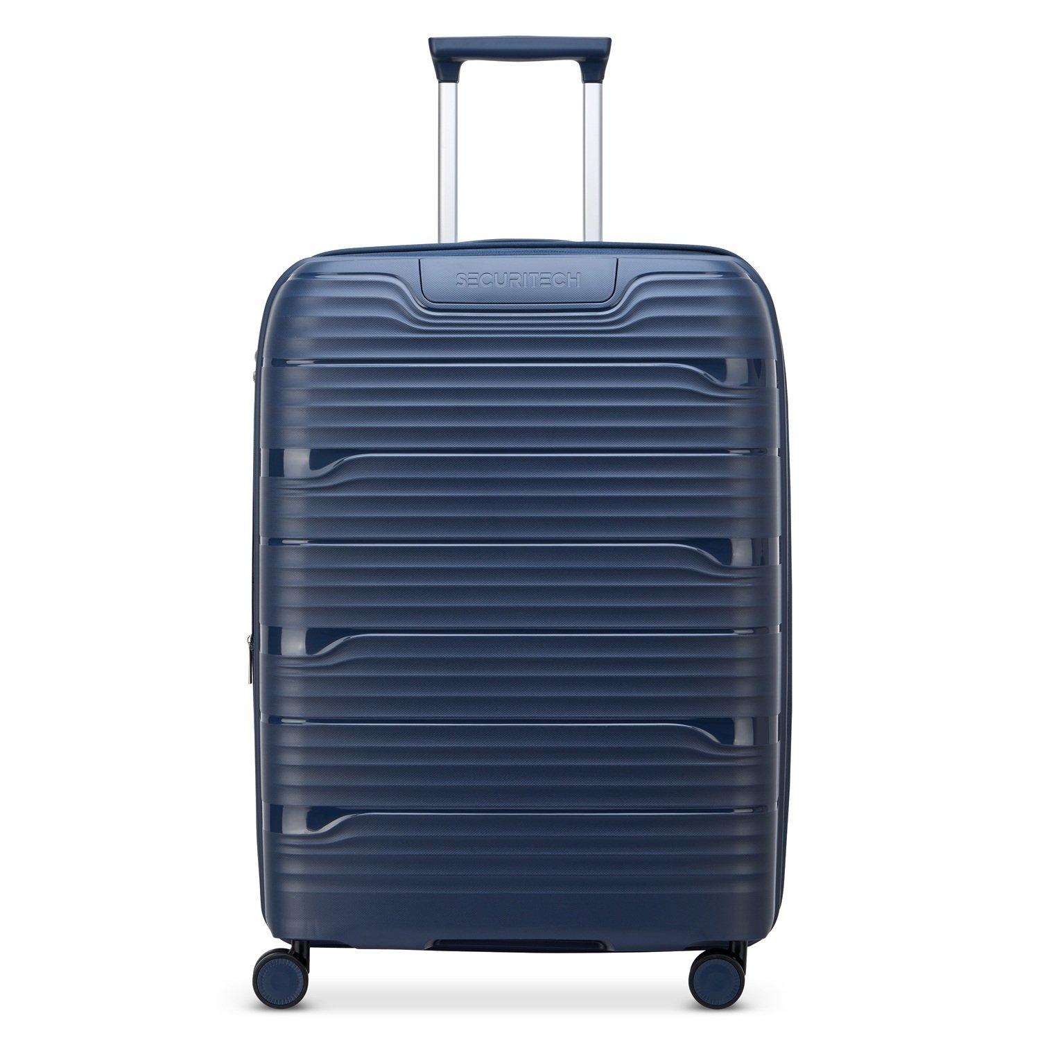 Delsey, Securitech 70cm dune expendable double wheel Trolley, Navy ...