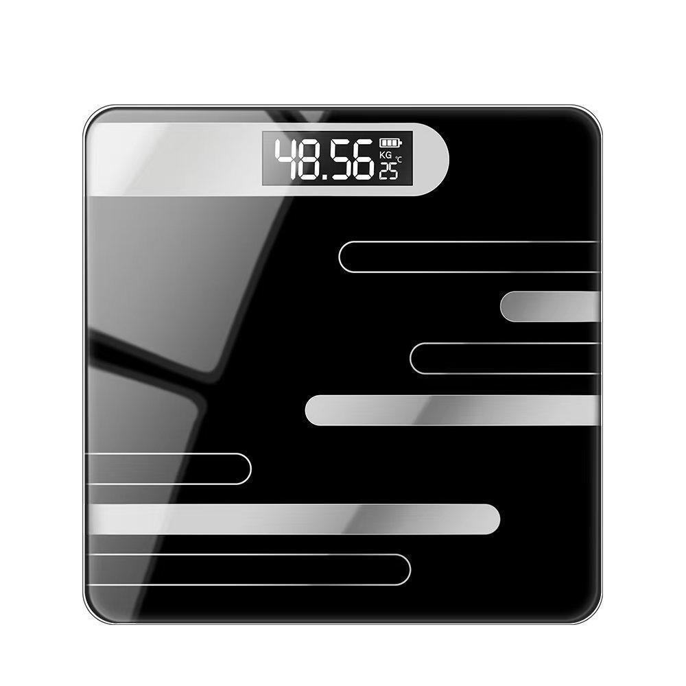 WB, Scale, Tempered Glass, Black & Silver - eXtra Bahrain