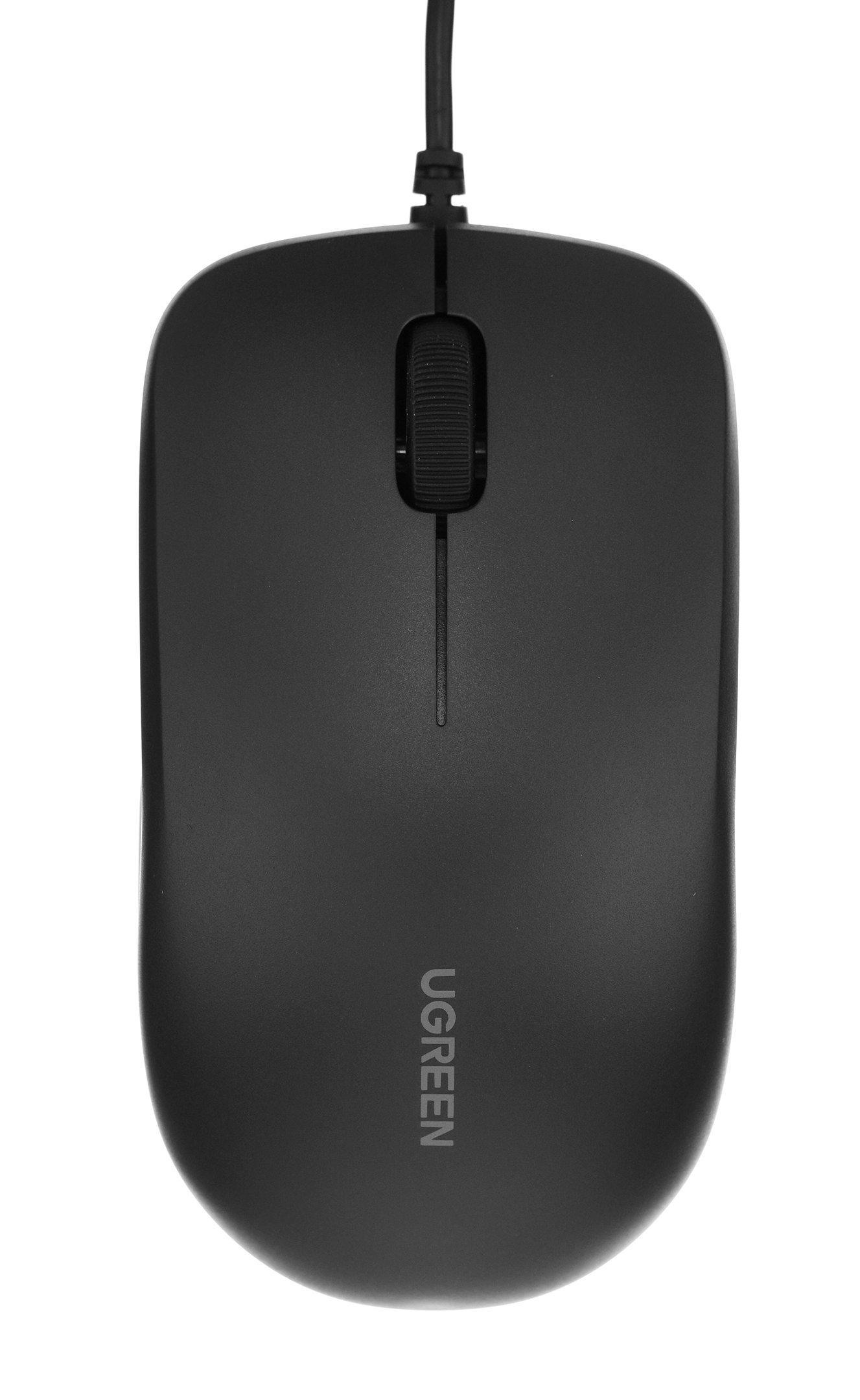UGREEN Wired Mouse USB-A, Black - eXtra