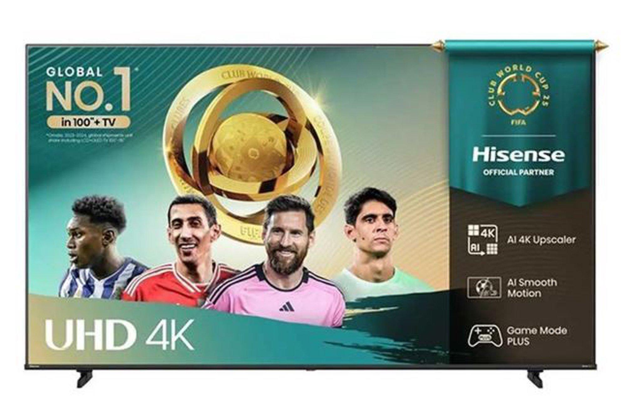 Hisense, 43 Inch, LED 4K Smart TV, Black - eXtra Bahrain