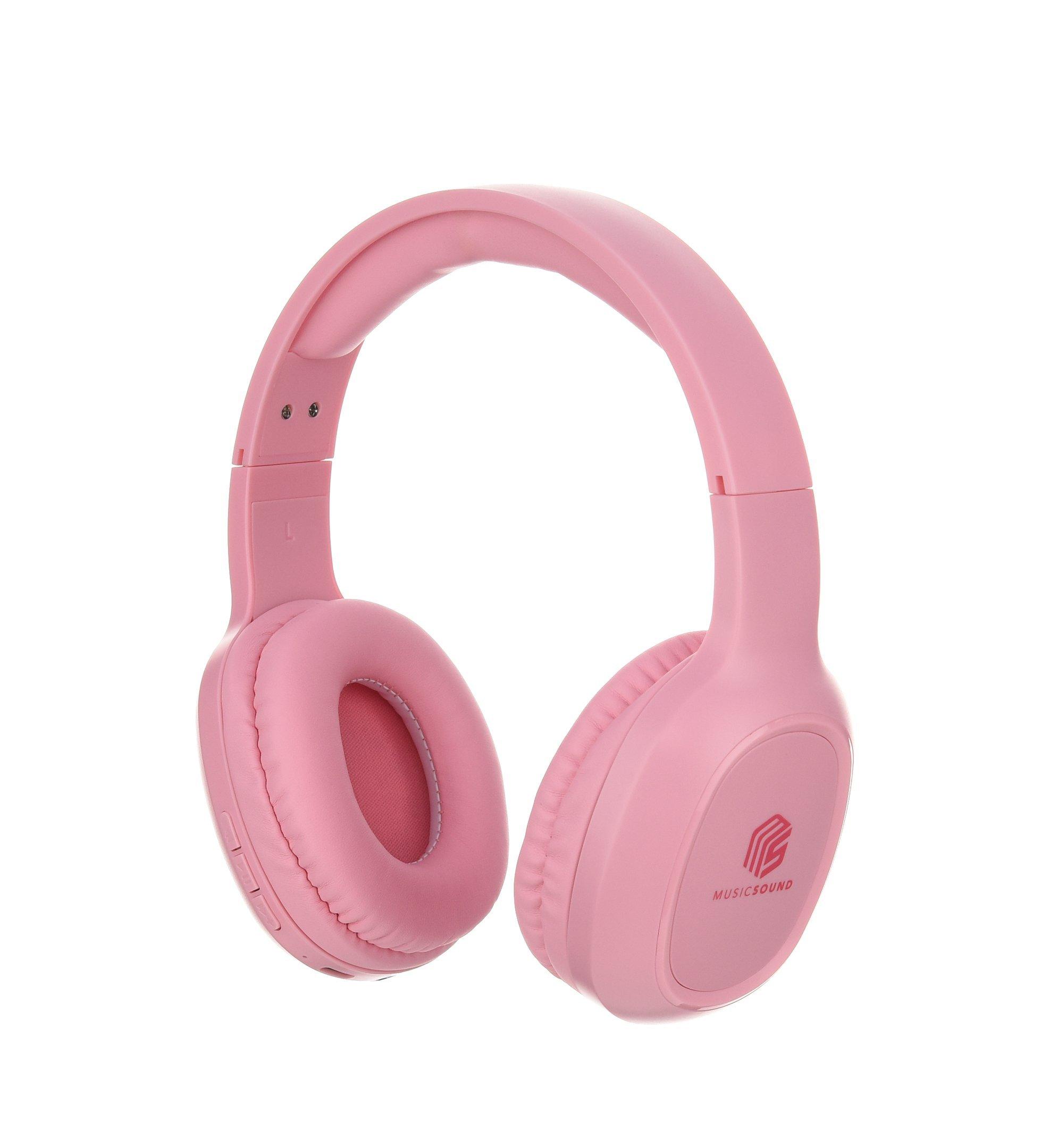 CELLULARLINE MS BASIC Bluetooth Headphones Pink +Tracy Tag Item finder ...
