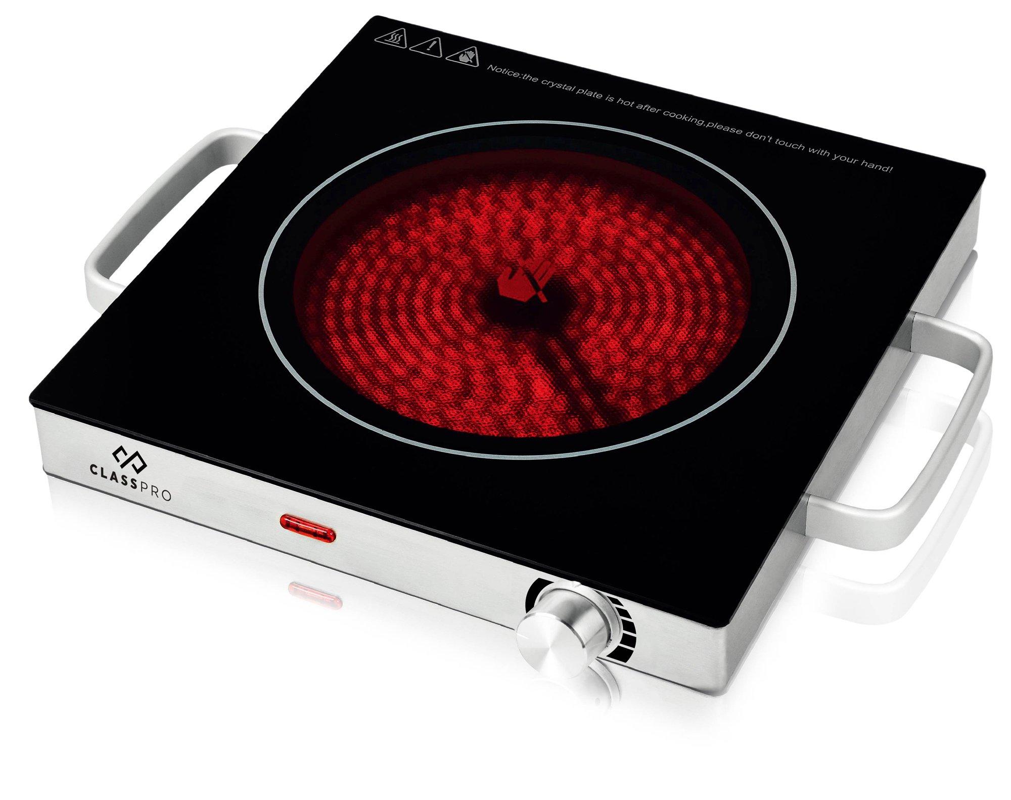 Class Pro, Electric infrared ceramic cooker, 2000W - eXtra