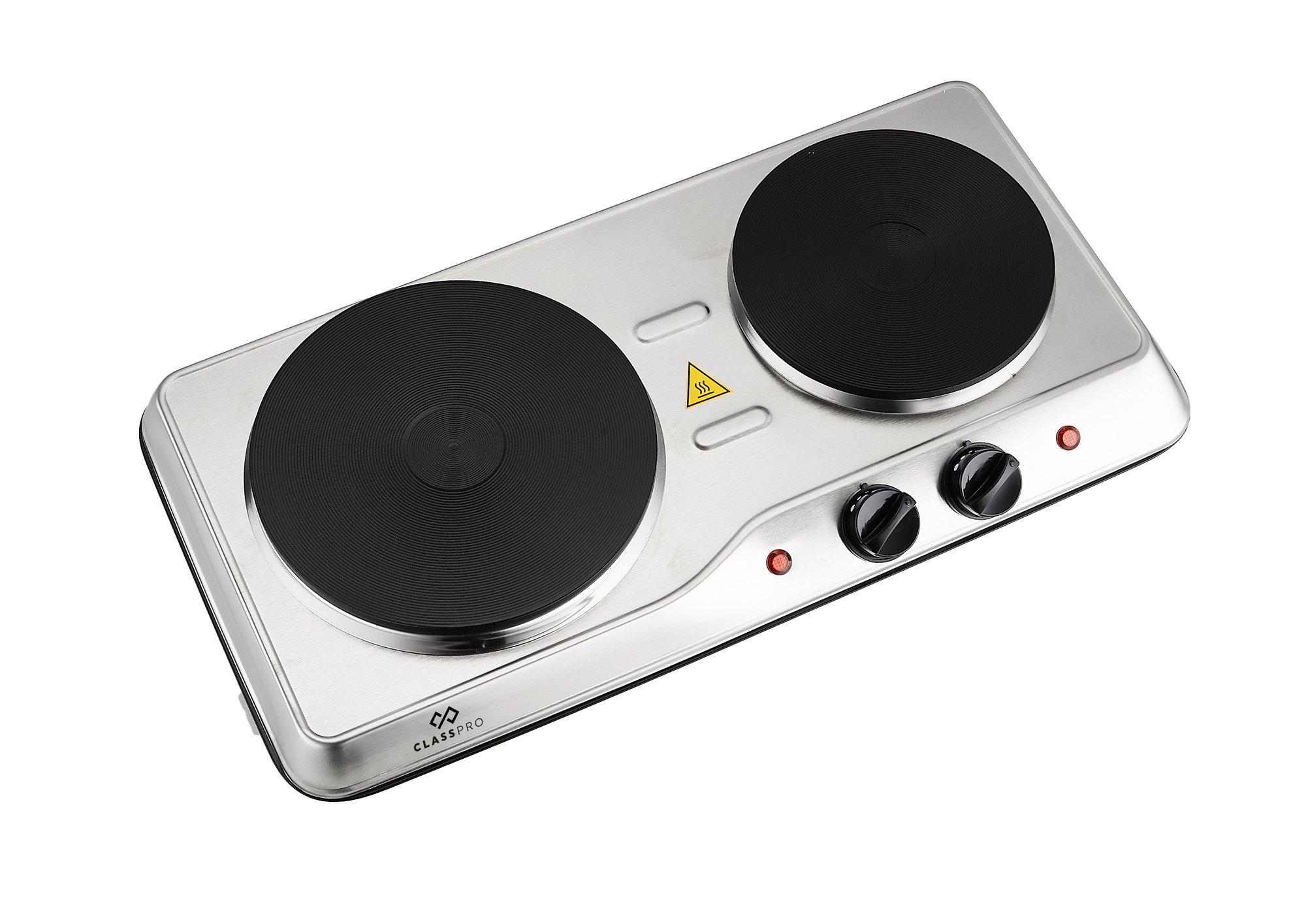 Class Pro, Electric hot plate, stainless steel - eXtra