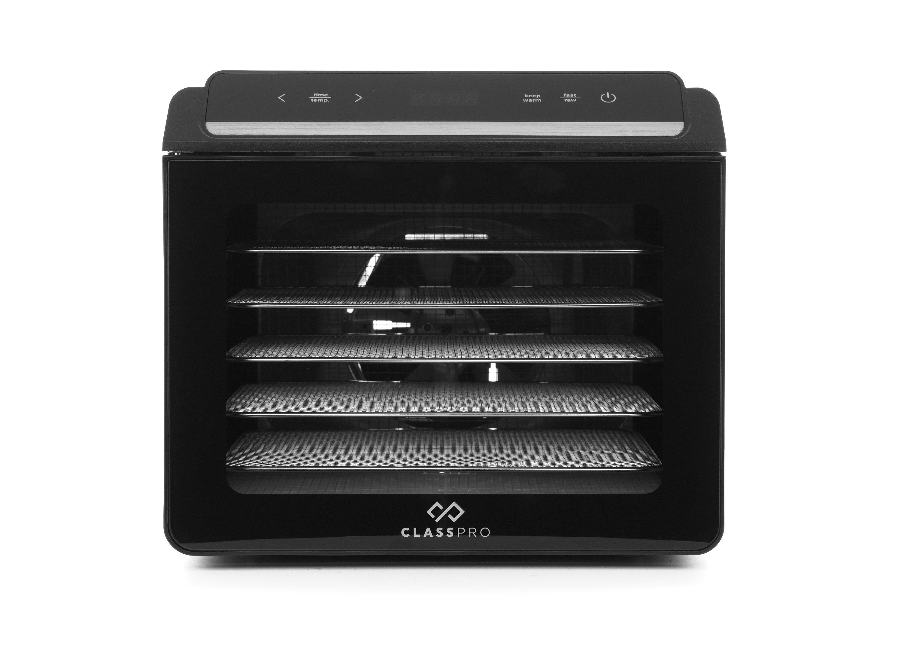 Class Pro, Food Dehydrator, 6 Trays, 600W, Black - eXtra