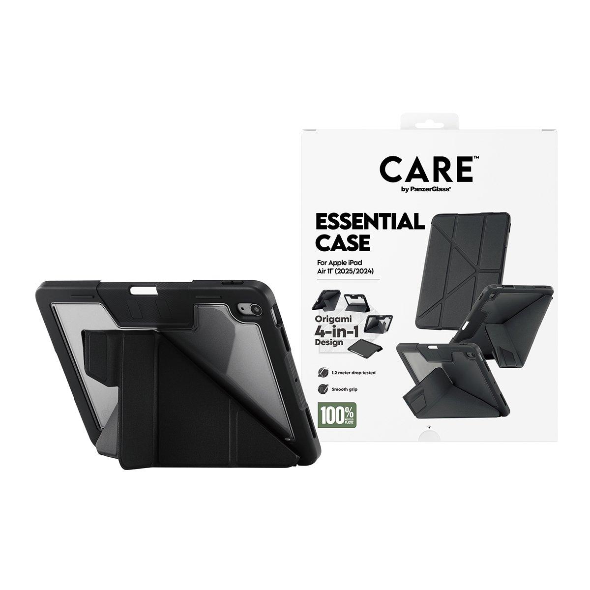 PanzerGlass Essential Case for iPad Air 11, Black - eXtra