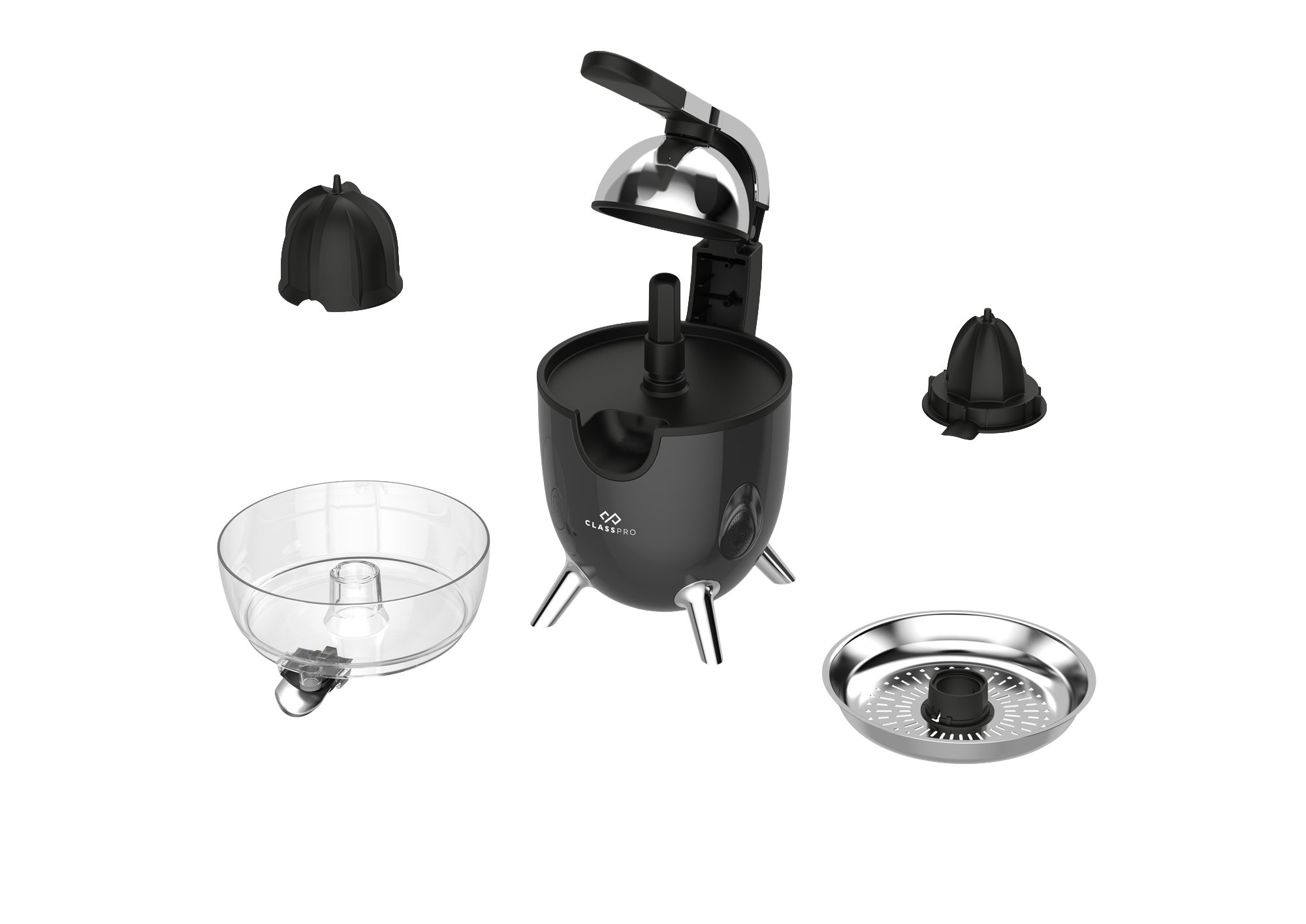 Class Pro, Juicer, Unique Press Lever, 160W - eXtra