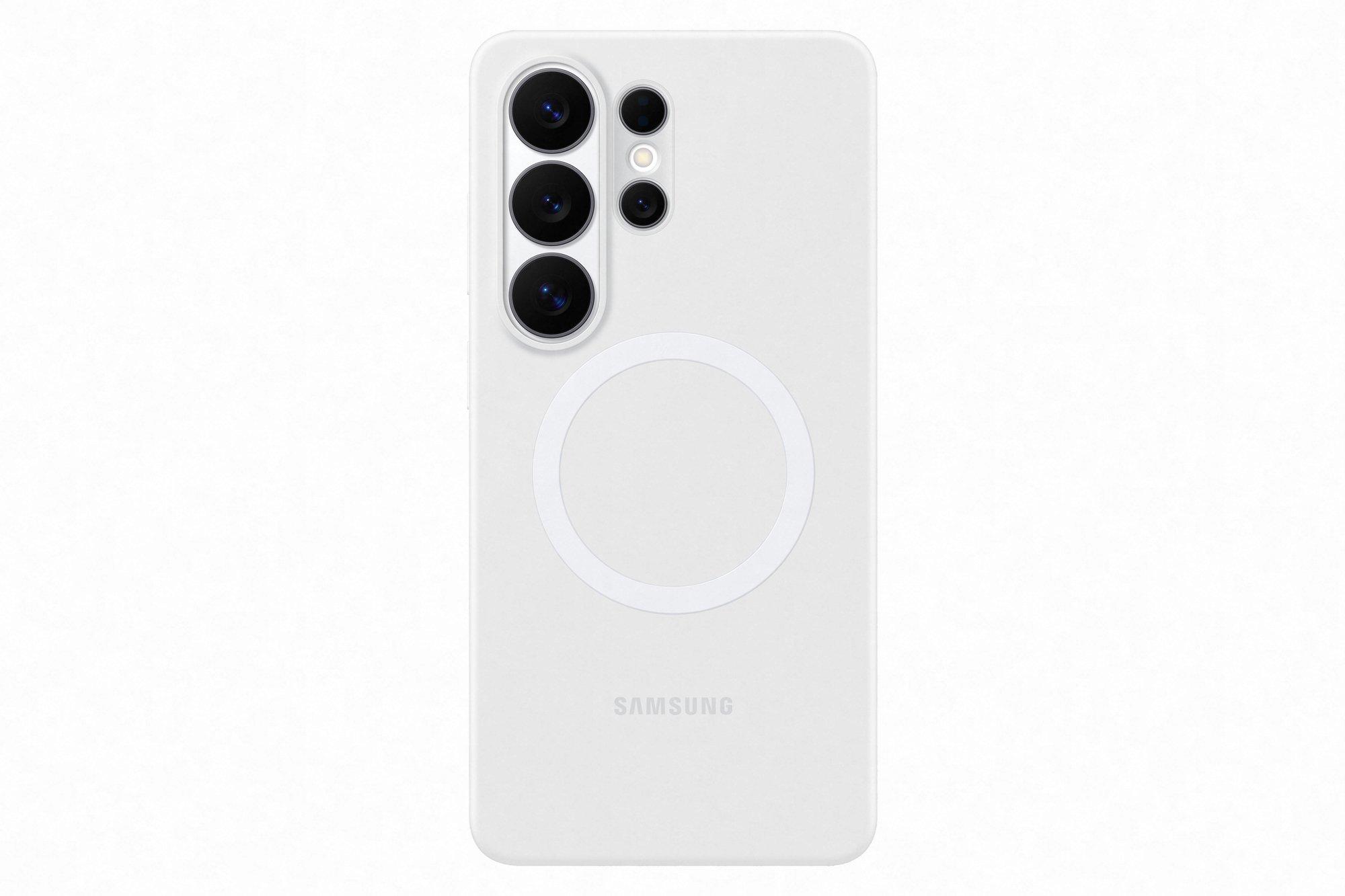 Samsung Galaxy S26 Ultra Silicone Case, White - eXtra