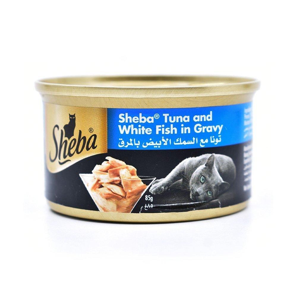 Sheba, Tuna And White Fish Canned Cat Food , 85 G - eXtra