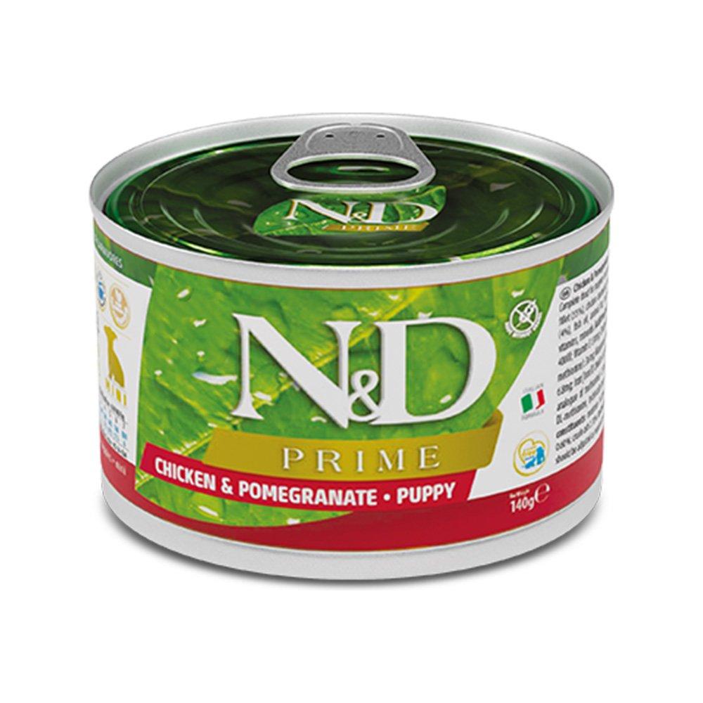 Farmina n&d dog prime chicken & pomegranate puppy mini 140g - eXtra