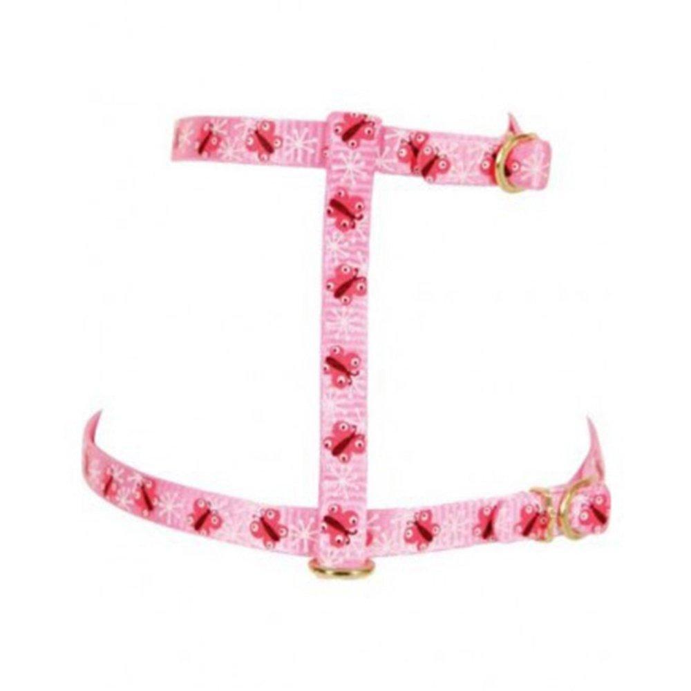 Zolux Nylon Butterfly Harness For Cats, 10mm, Pink - eXtra