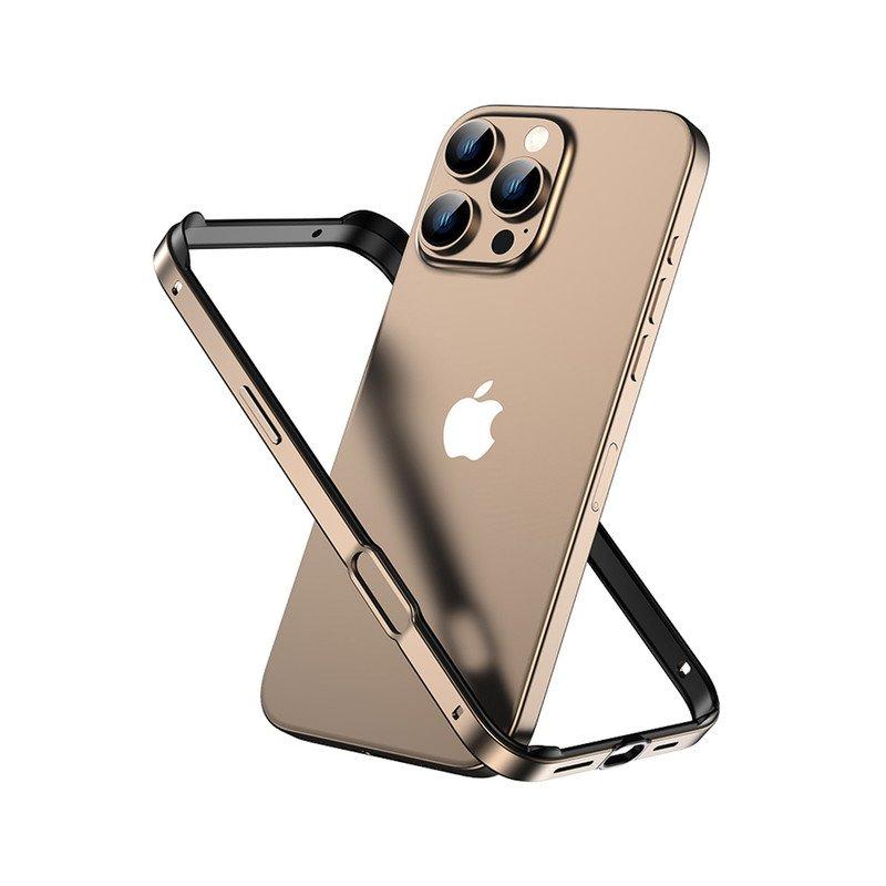 Drip, Metal Frame Armor, with Soft Inner Bumper, for iPhone 16 Pro Max ...