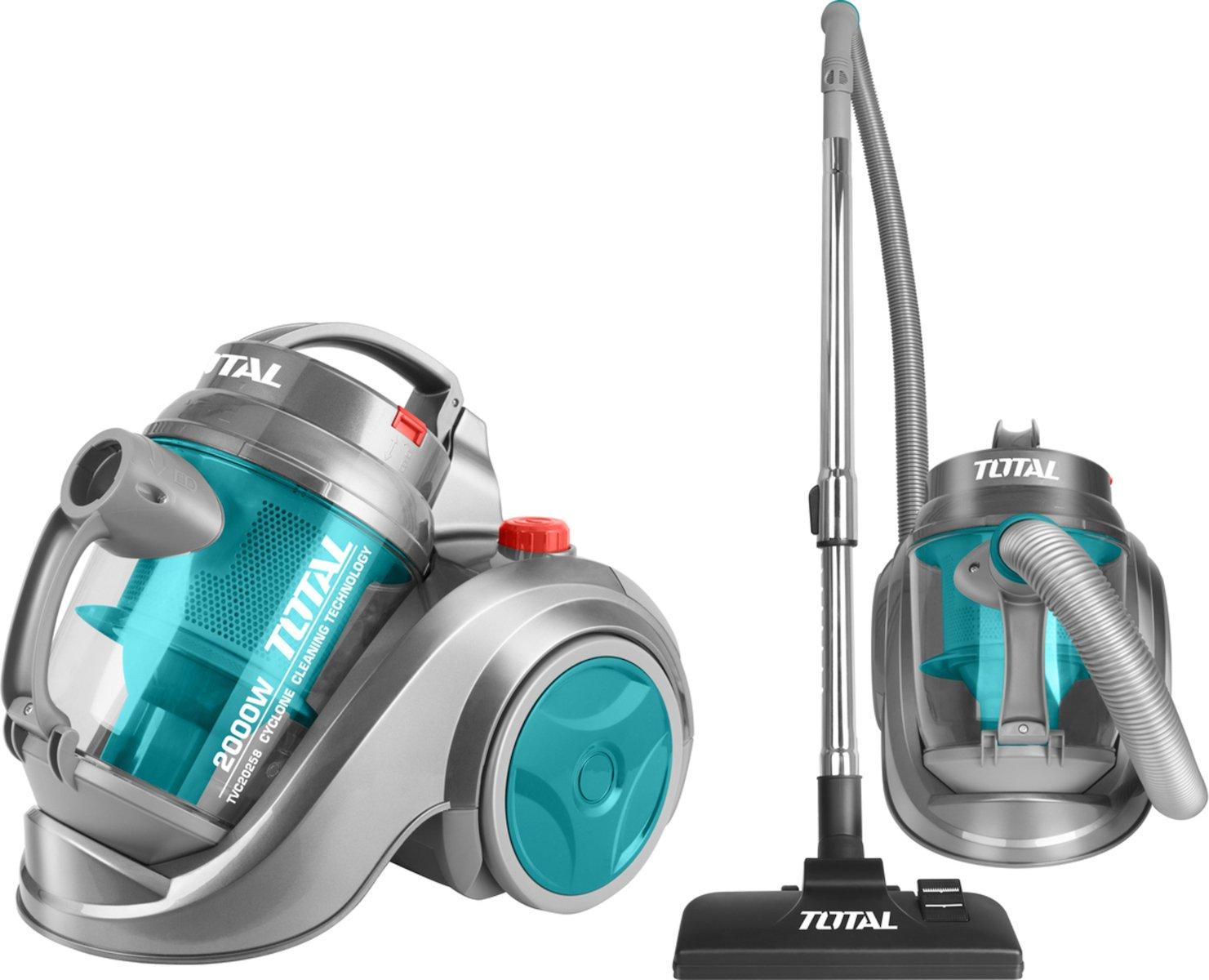 TOTAL 2000W Vacuum Cleaner, 2.5L, Accessories - eXtra