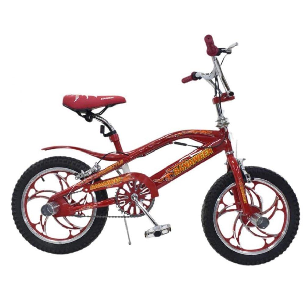 Leno Cobra Bicycle, 16 Inch, Rims, Red - eXtra