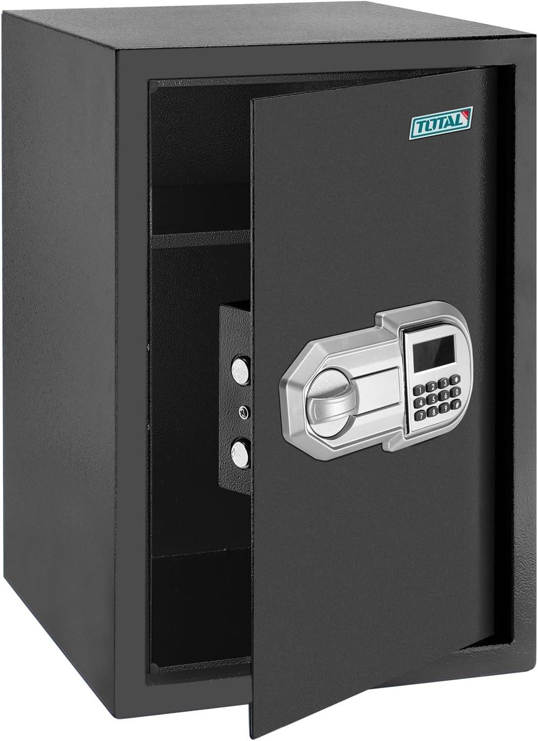 TOTAL 52L Electronic Steel Safe, Advanced Security - eXtra