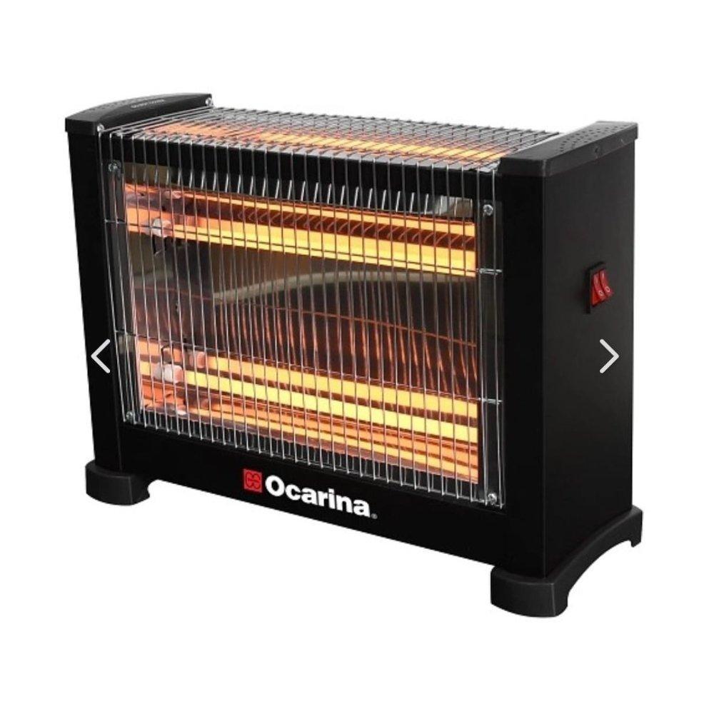 Ocarina,electric quartz heater 1600 with front and top heating - eXtra