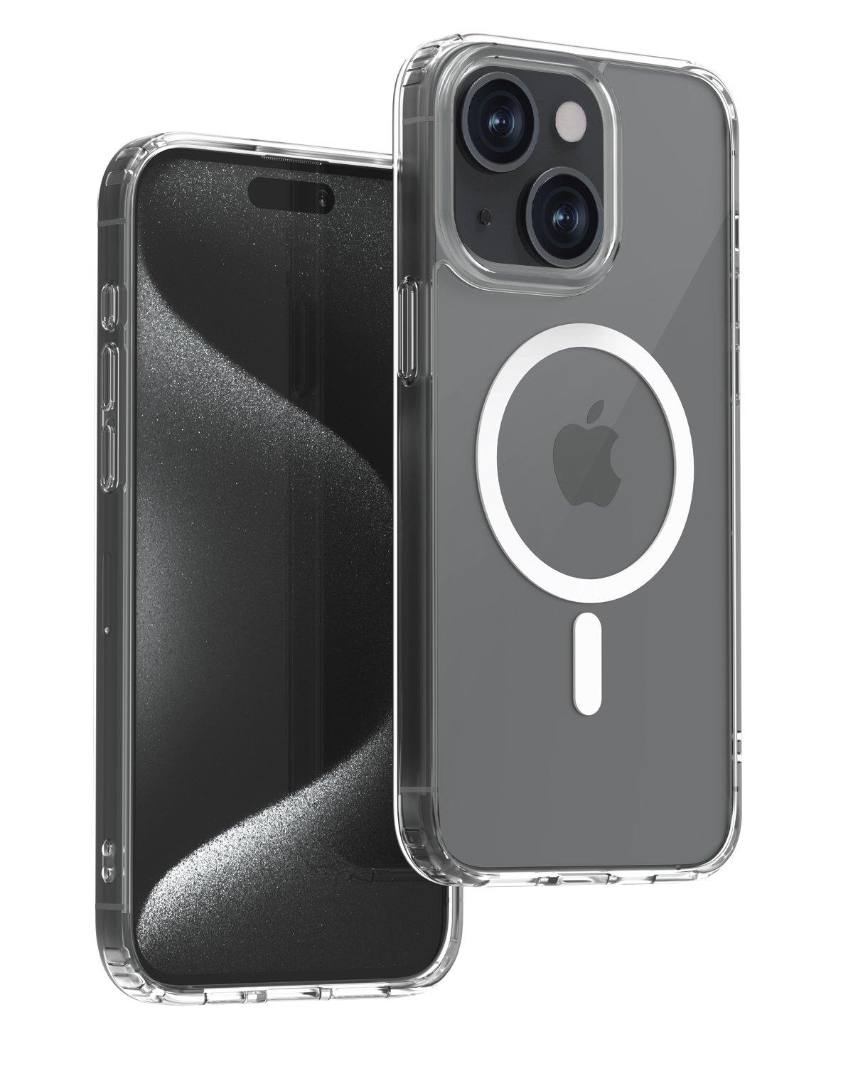 AUKEY Magnetic Clear Case iPhone 15 Transparent PC-TM10A - eXtra