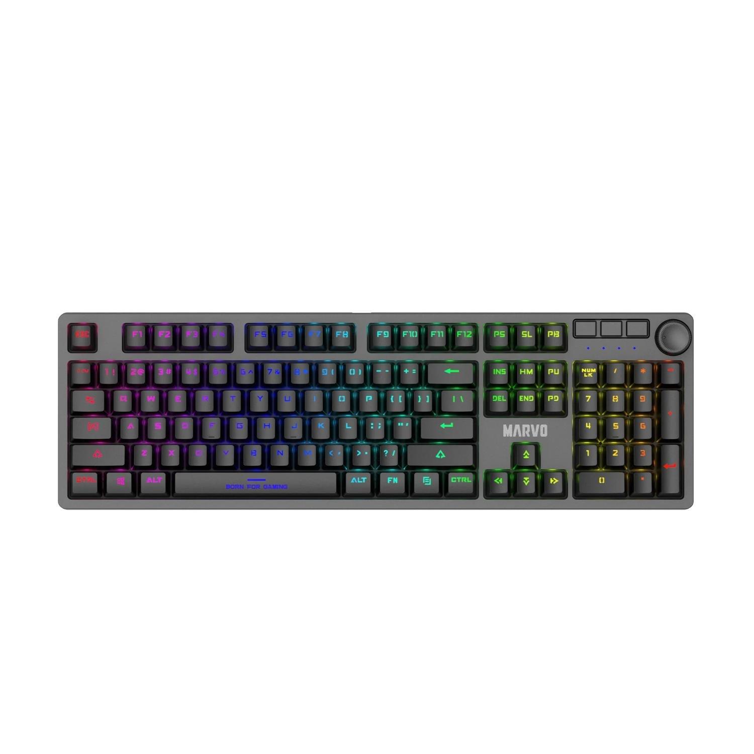 MARVO KG954 EN-B wired mechnical keyboard - eXtra