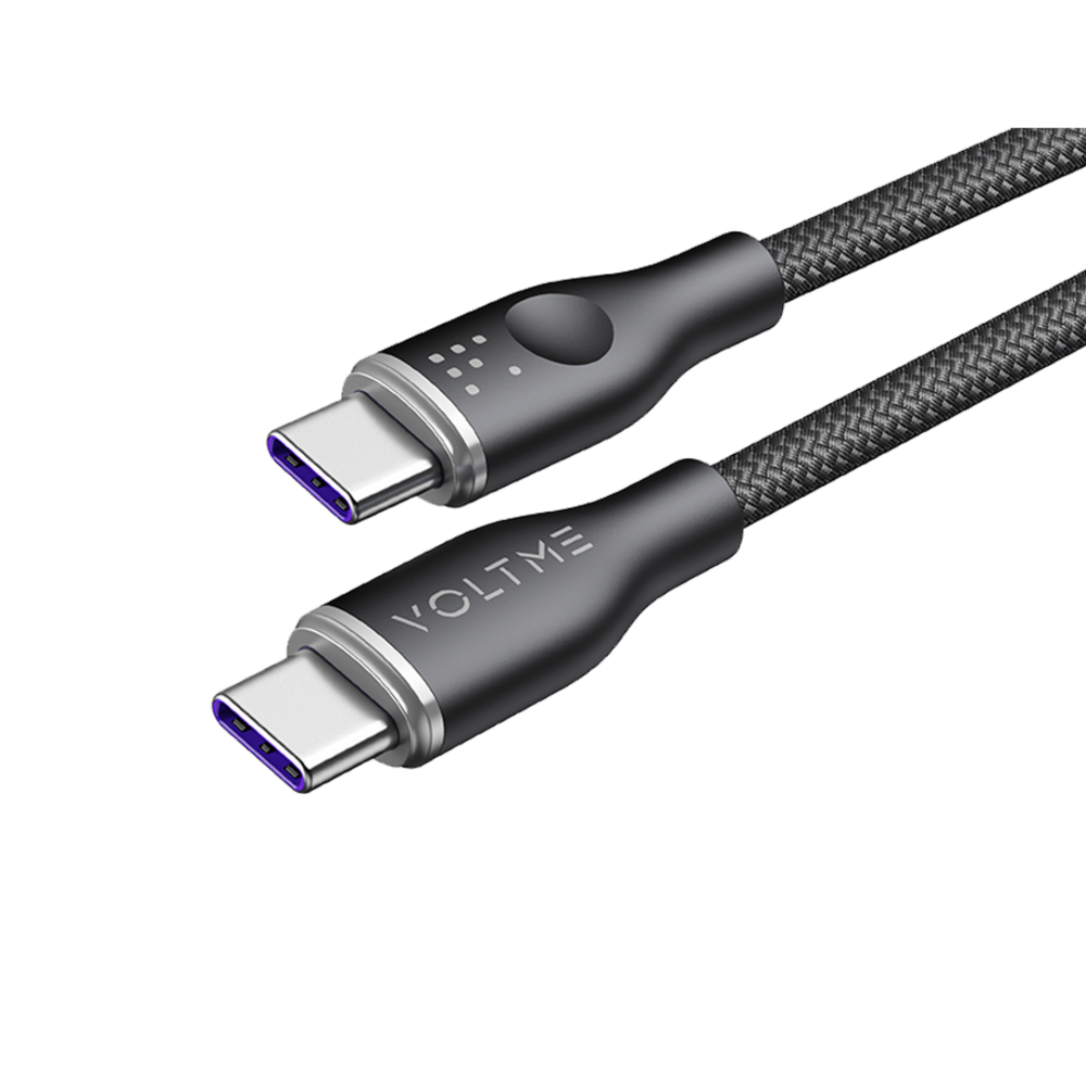 Voltme Power Bank Hypercore USB-C and USB Ports 10000mAh 22.5W - Gray ...