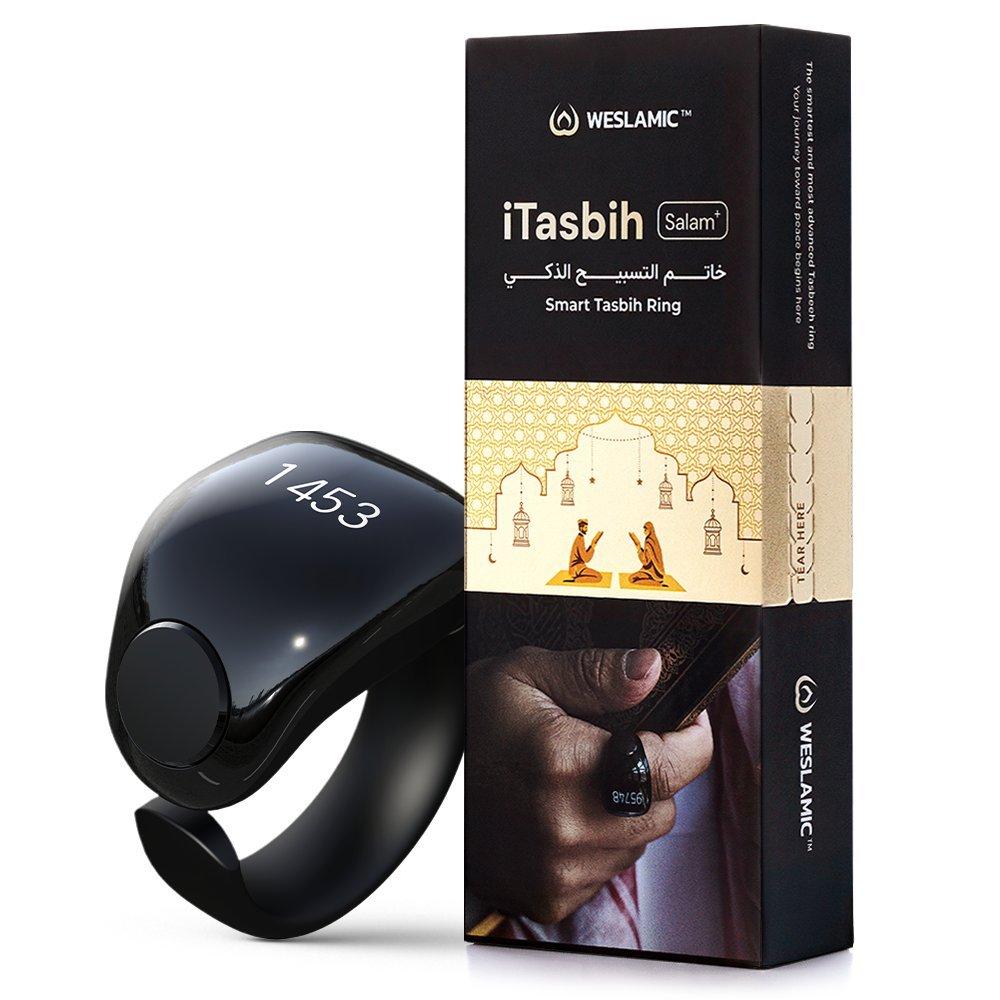 Salam Smart Tasbih Ring – Counter up to 99999, Prayer Time Alerts ...