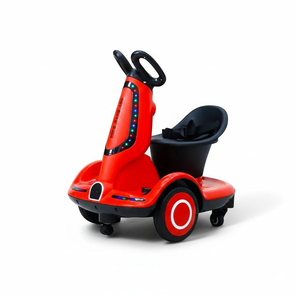 NIYAZI Electric Scooter for Kids 6V with Remote Control and Safety Belt ...