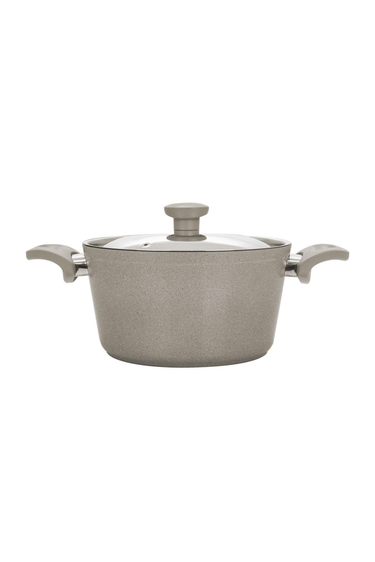 Mister Cook Granite Non-Stick Cooking Pot 24cm – Gray - eXtra