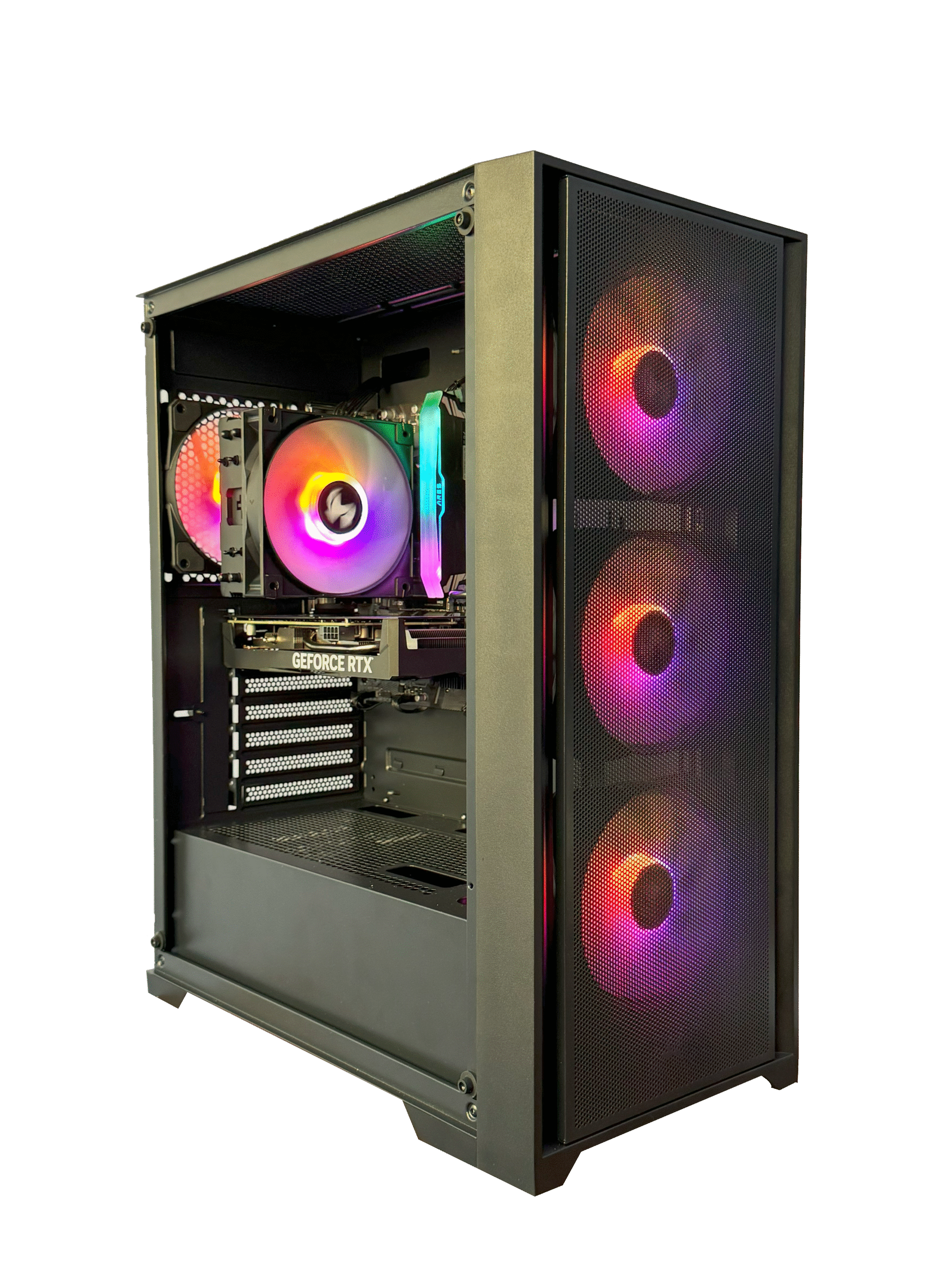Miexcite gaming pc m4eatx pro ddr5 core i5 14400f cpu rtx 5060 gpu - eXtra