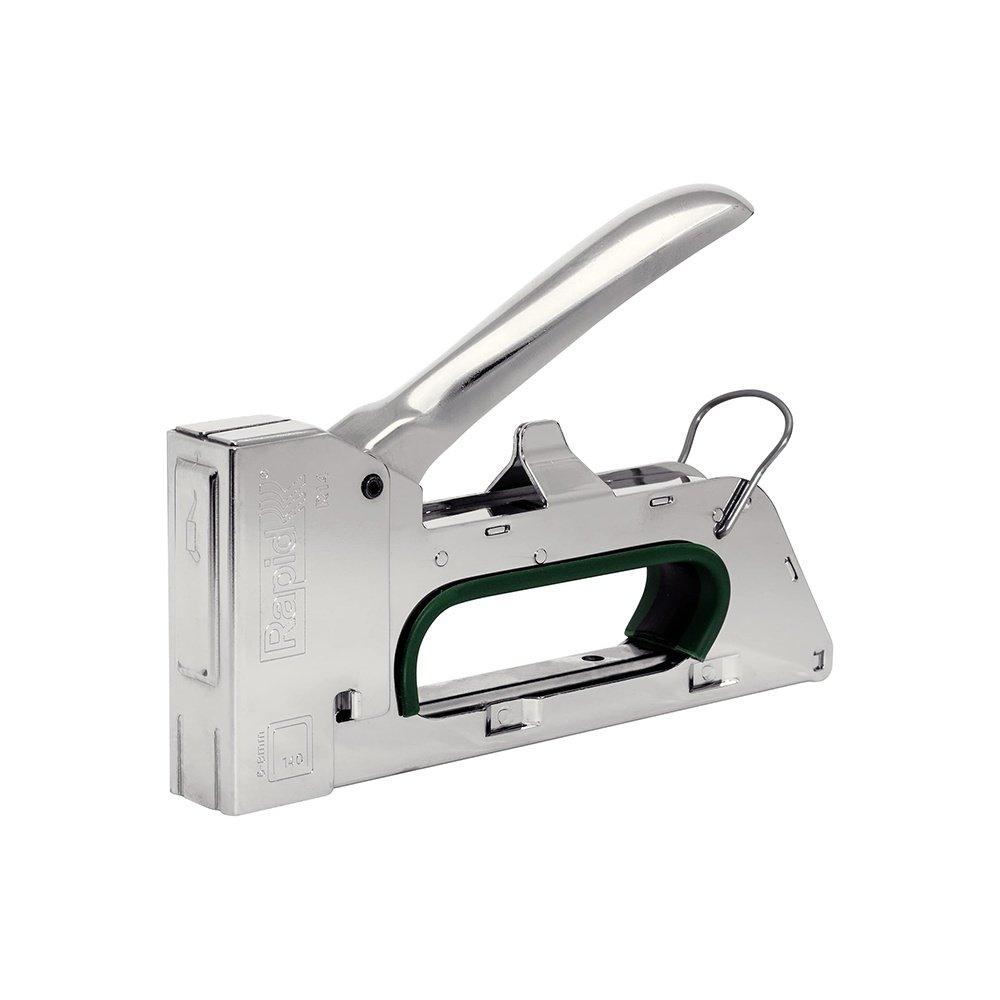 RAPID, R14 Heavy Duty Manual Staple Gun, Staple Height (6-8mm), Staples ...