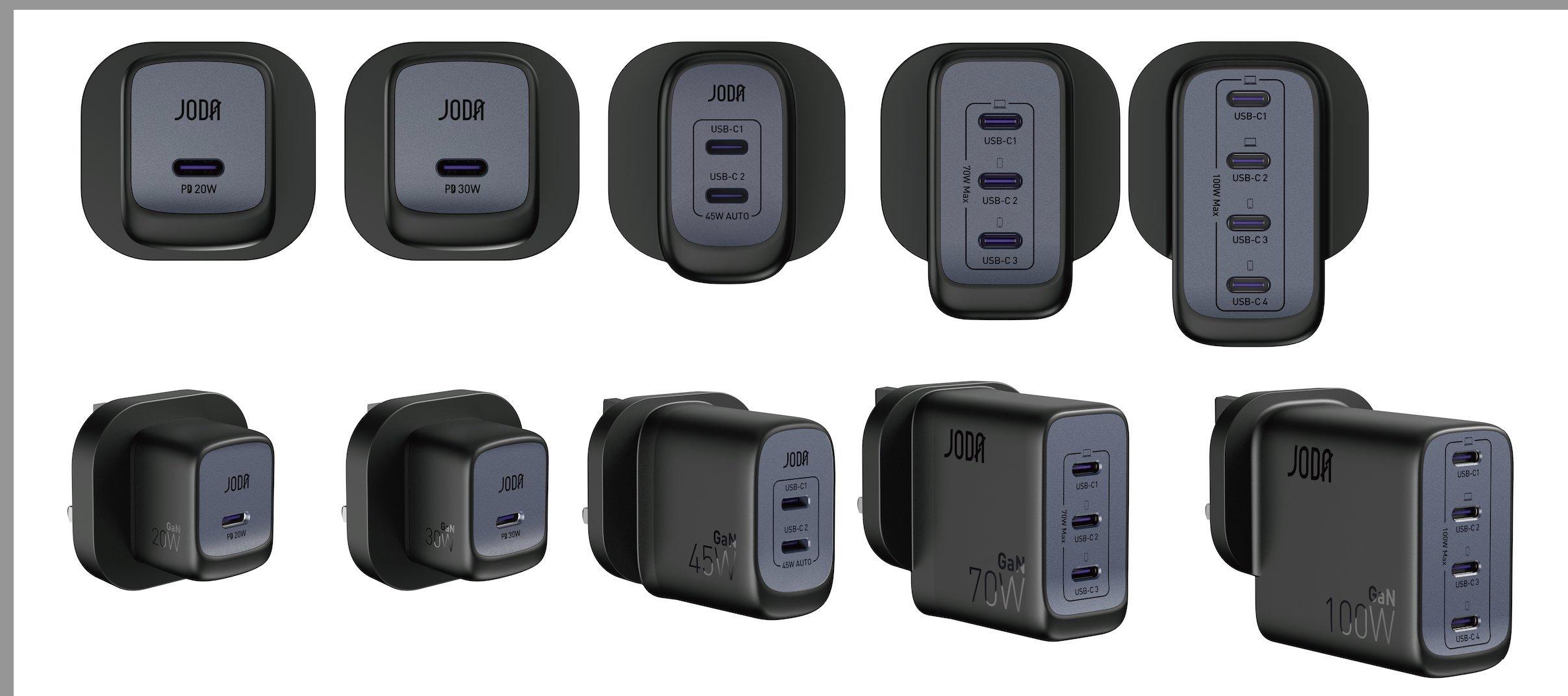 Joda mobi 45 45w usb-c gan wall charger - eXtra