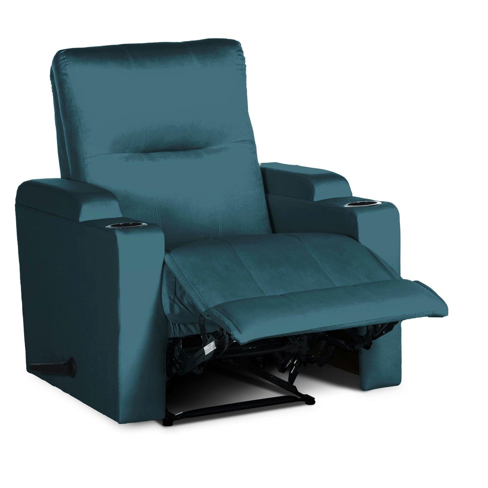 In house classic ab08 cinematic recliner chair | built-in cup holders ...
