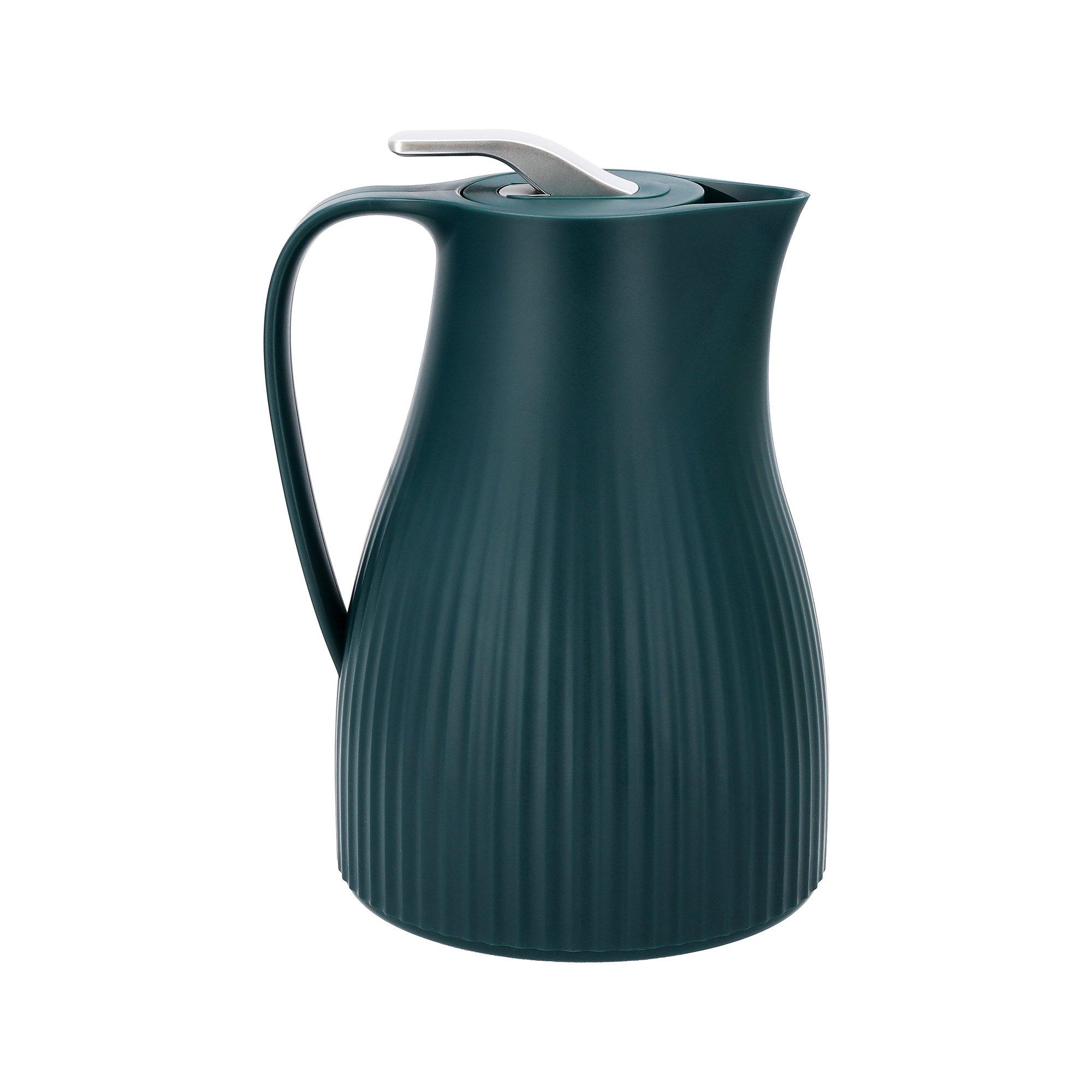 1pc vacuum flask bear dark green 1l - eXtra
