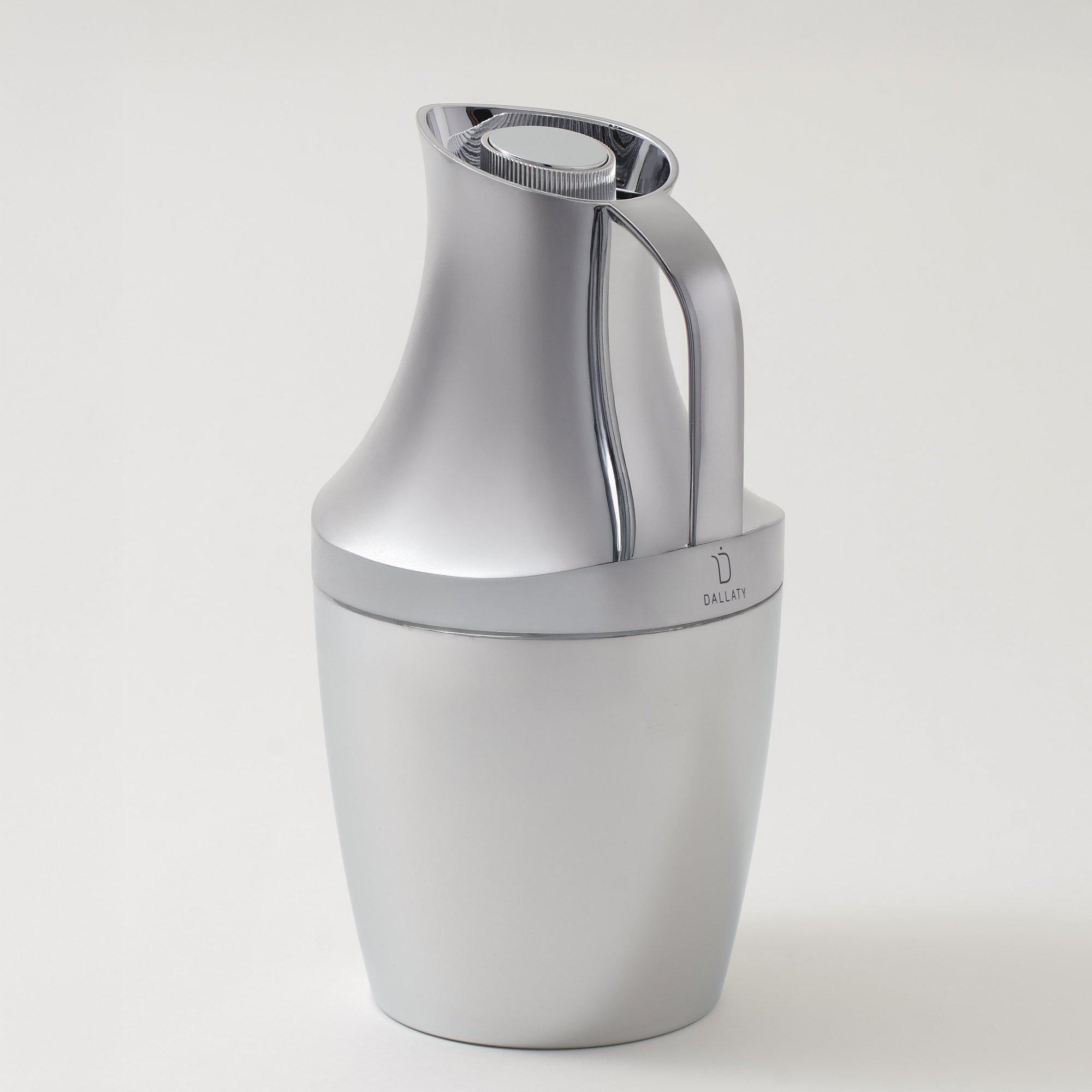 Dallaty 1l stainless steel vacuum flask in silver - eXtra