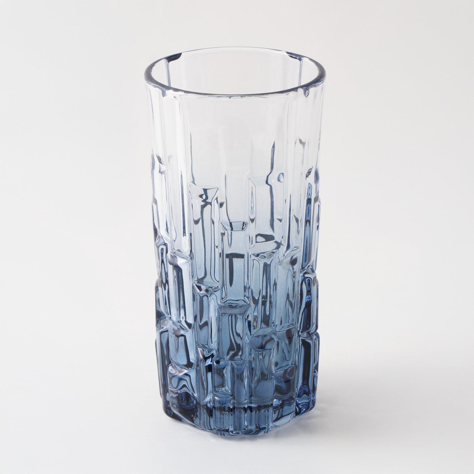 La mesa glass tumbler set 4pcs 320ml, blue - eXtra
