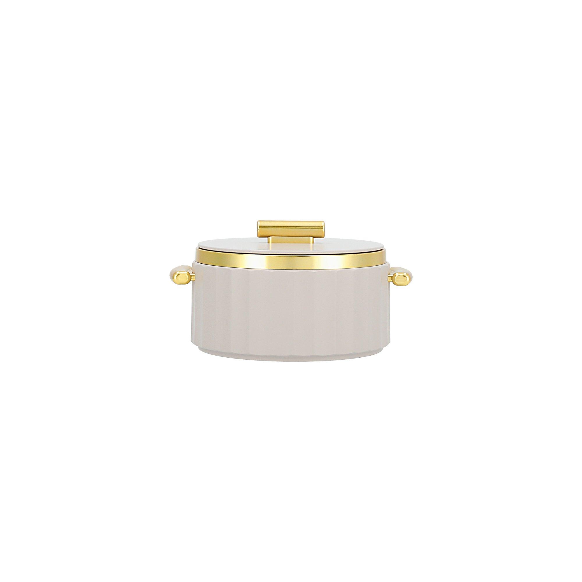 La mesa matte lailac& gold plastic food warmer 1l - eXtra
